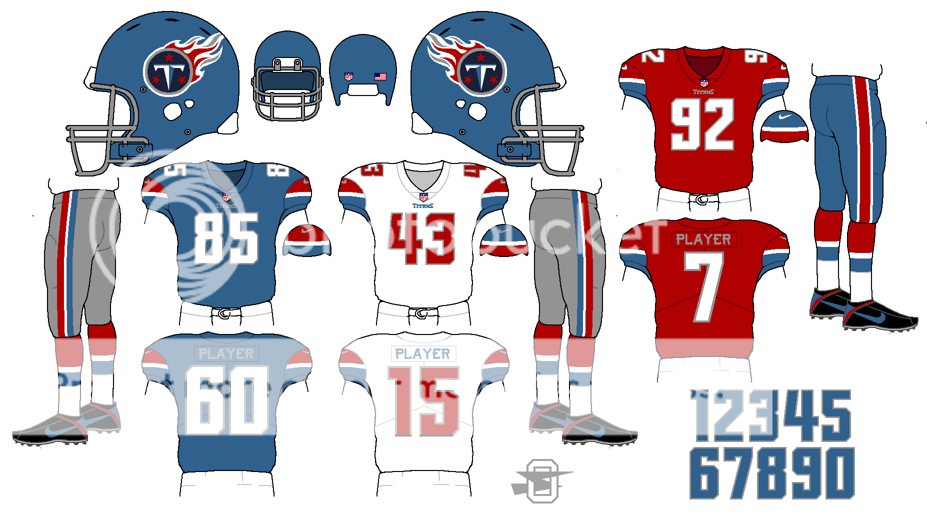 Oldschoolvikings' NFL concepts - Bills with red helmet added - Page 17 ...